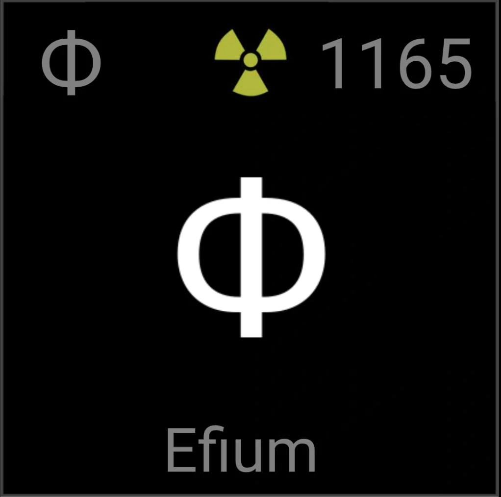 Efium | Fandomium, Fan-Made Elements Wiki | Fandom