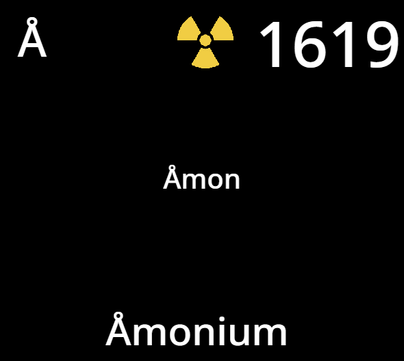 Åmonium | Fandomium, Fan-Made Elements Wiki | Fandom