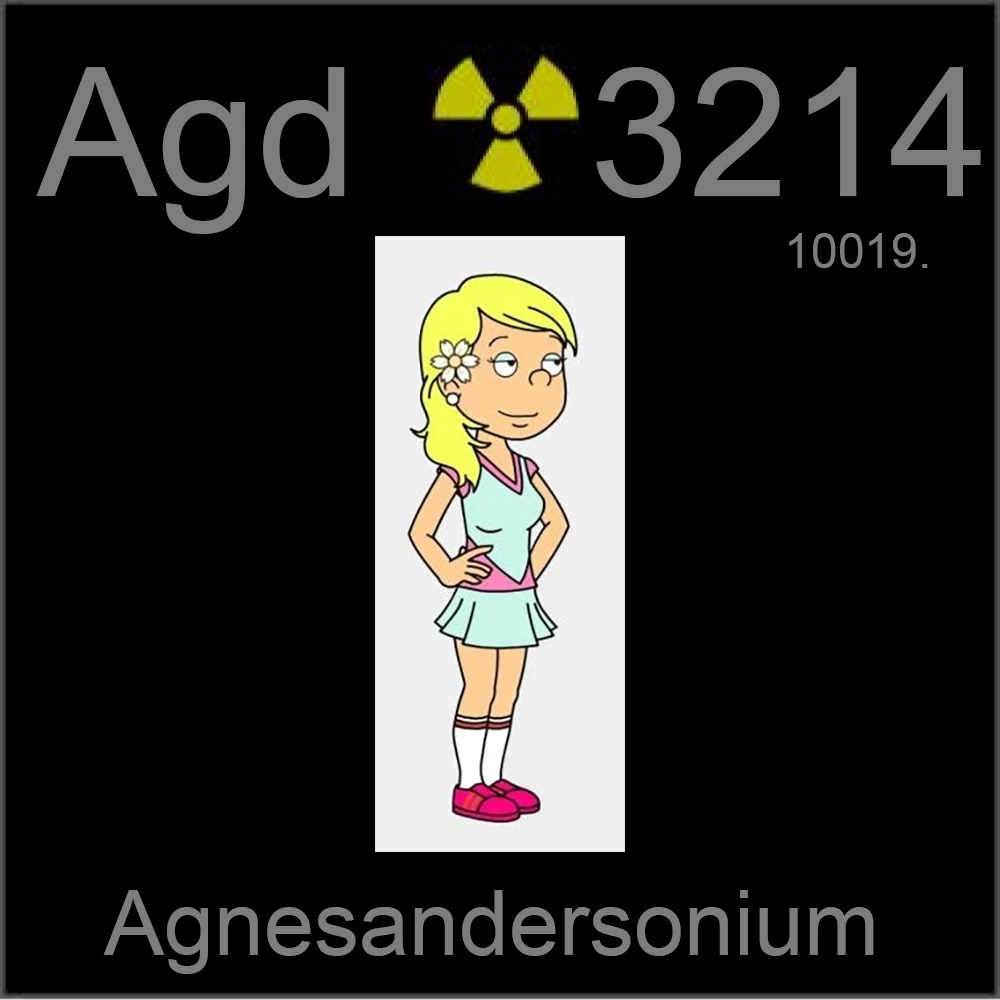 Agnesandersonium | Fandomium, Fan-Made Elements Wiki | Fandom