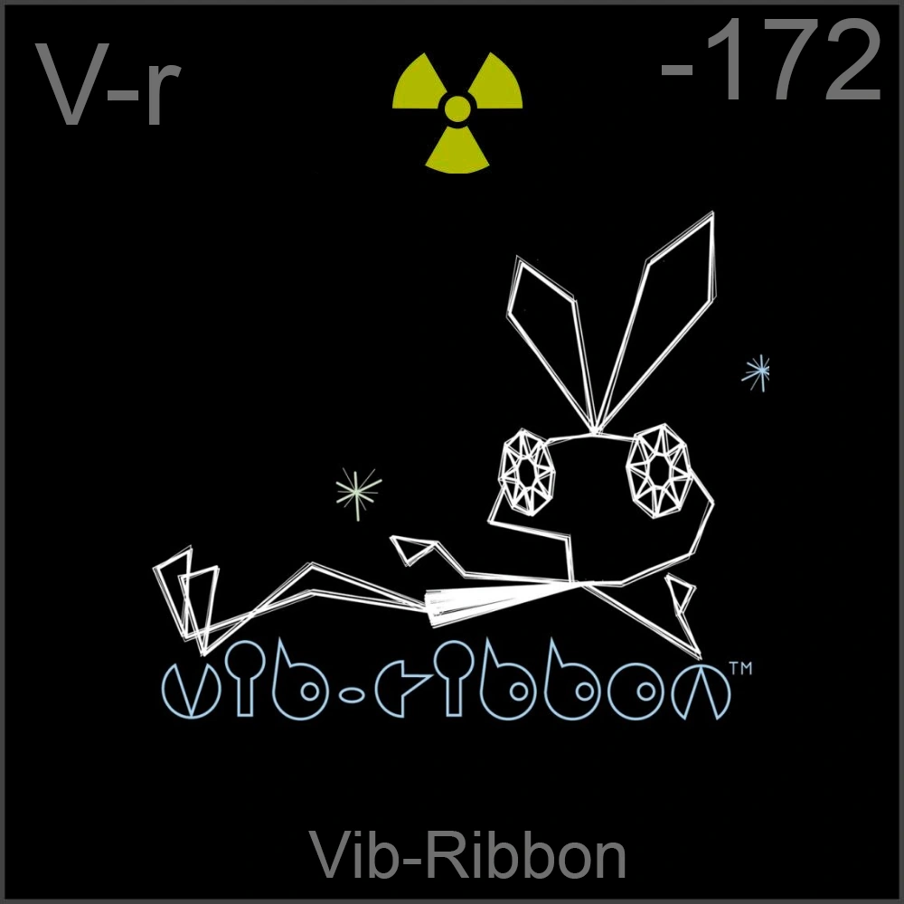 Vib-Ribbon | Fandomium, Fan-Made Elements Wiki | Fandom