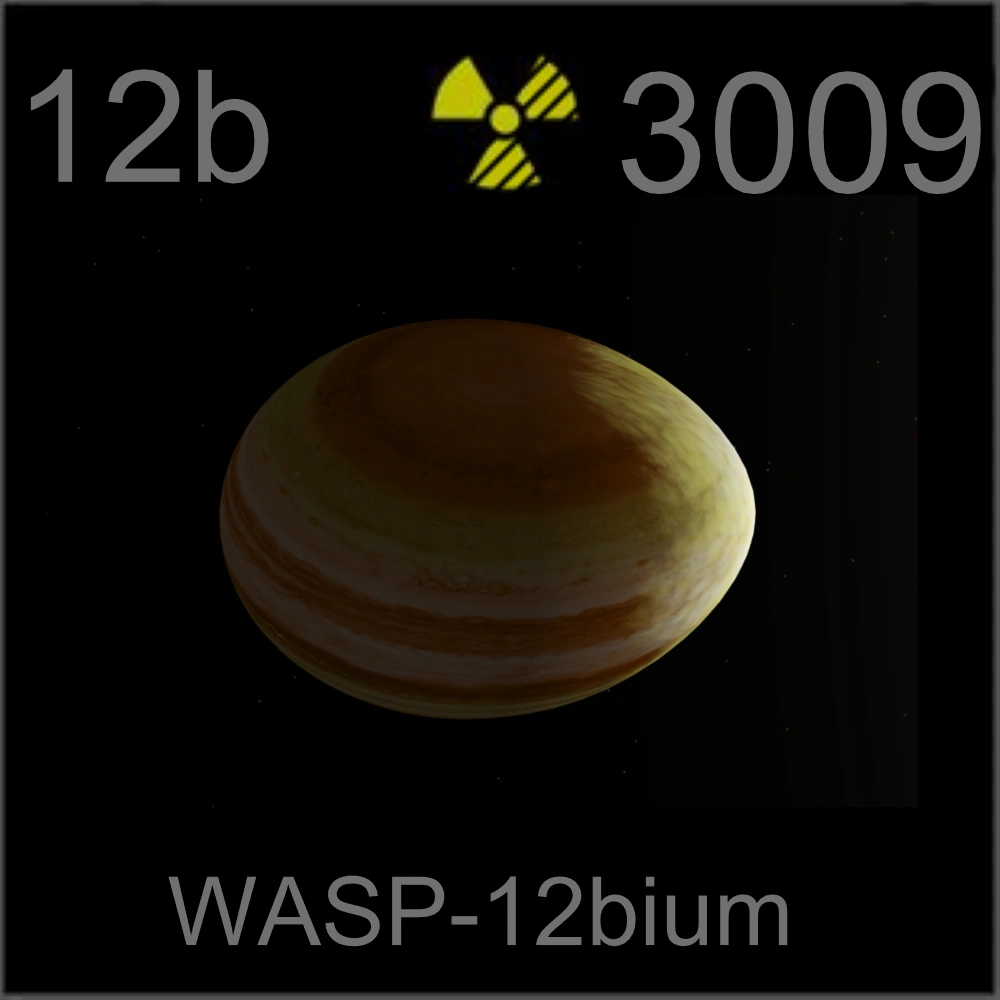 WASP-12bium | Fandomium, Fan-Made Elements Wiki | Fandom