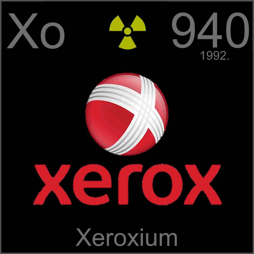 Xeroxium | Fandomium, Fan-Made Elements Wiki | Fandom