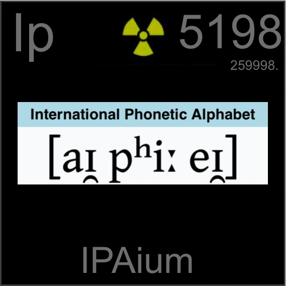 Intɚnæʃənəlfənɛtɪkælfəbɛtiʌm | Fandomium, Fan-Made Elements Wiki | Fandom