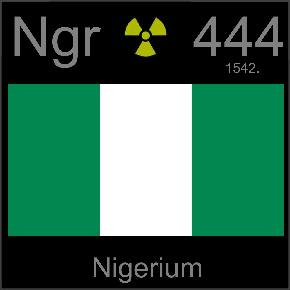 Nigerium | Fandomium, Fan-Made Elements Wiki | Fandom