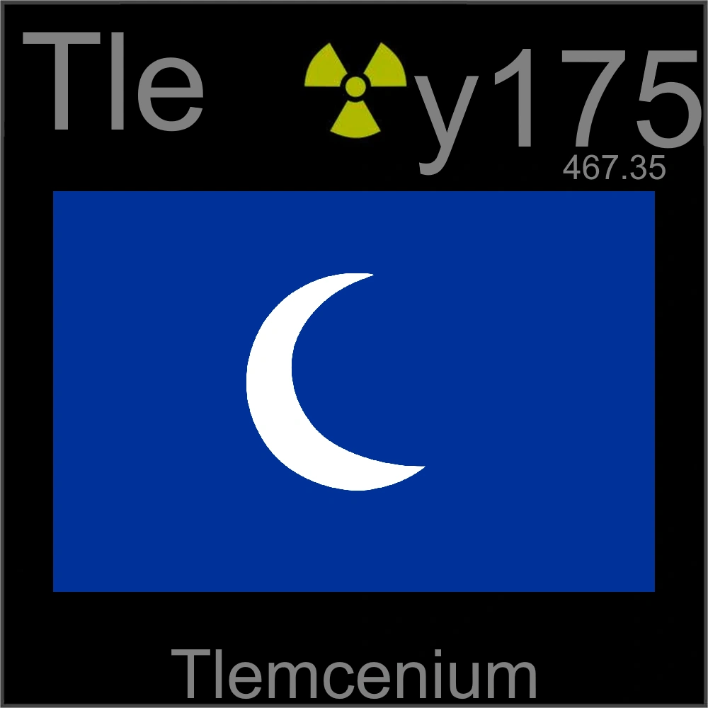 Tlemcenium | Fandomium, Fan-Made Elements Wiki | Fandom