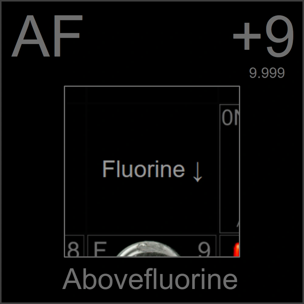 Abovefluorine | Fandomium, Fan-Made Elements Wiki | Fandom