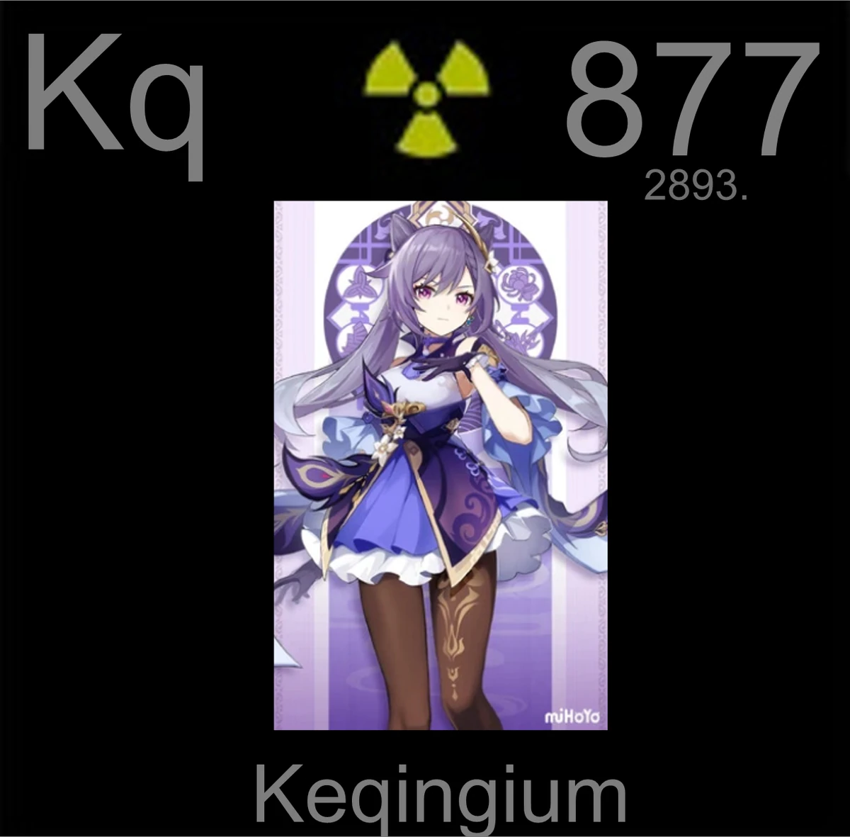 Keqingium | Fandomium, Fan-Made Elements Wiki | Fandom