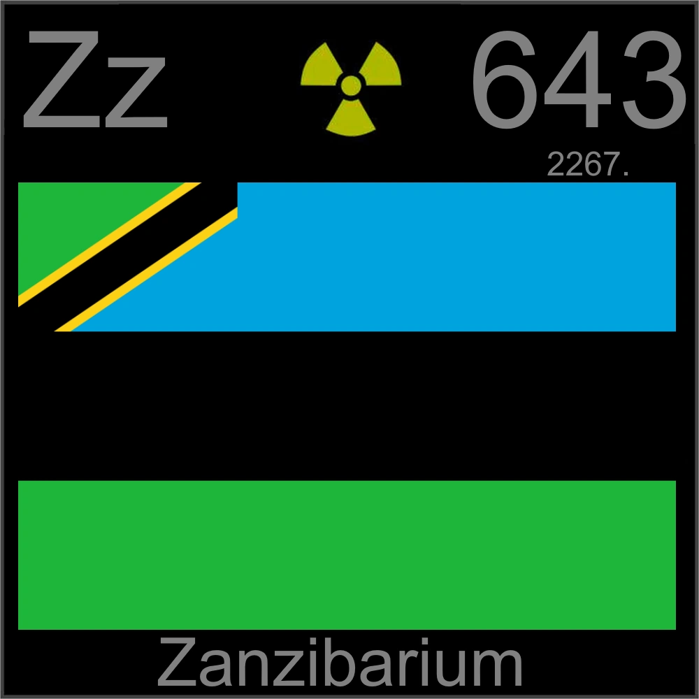 Zanzibarium | Fandomium, Fan-Made Elements Wiki | Fandom