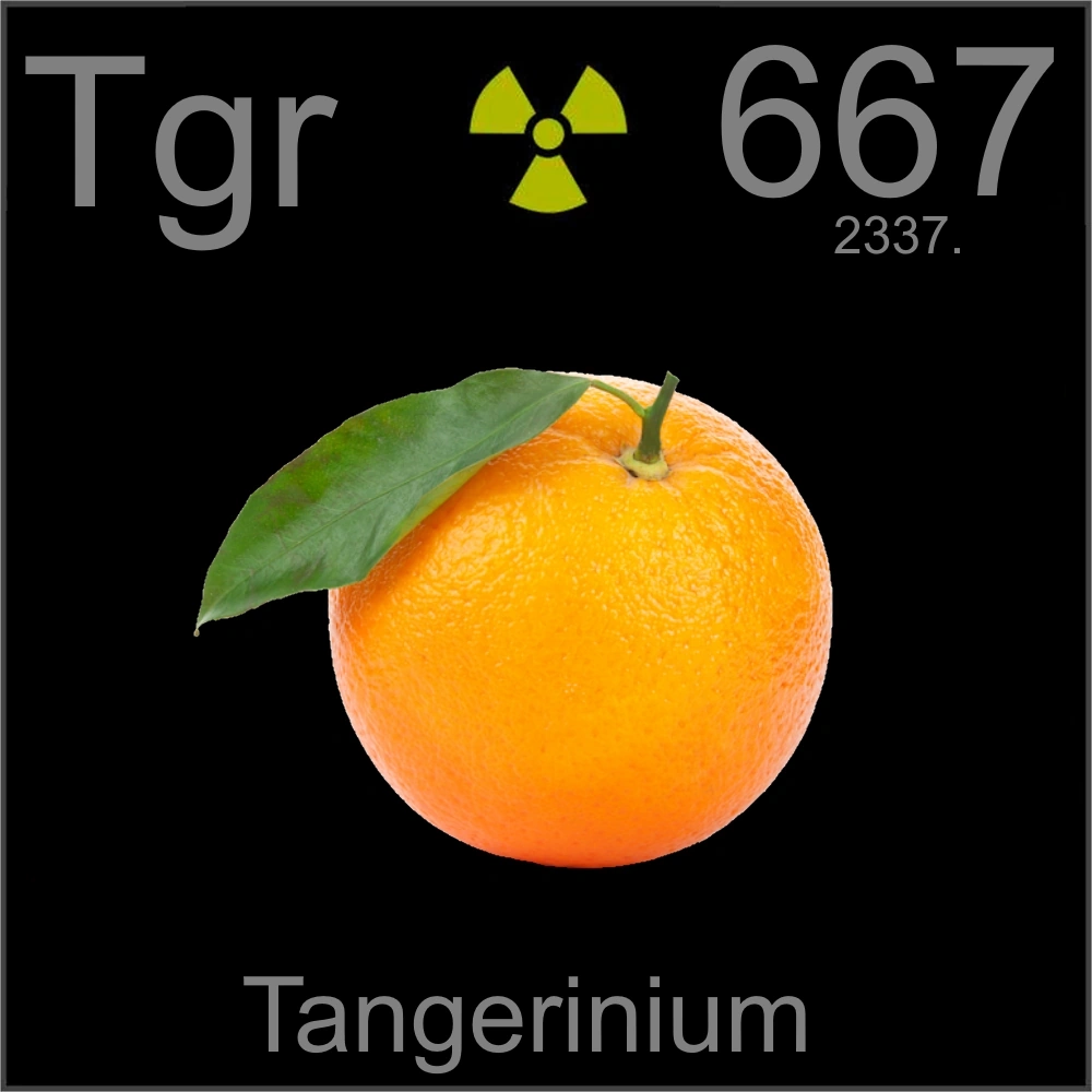 Tangerinium | Fandomium, Fan-Made Elements Wiki | Fandom