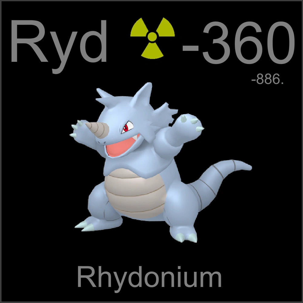 Rhydonium | Fandomium, Fan-Made Elements Wiki | Fandom