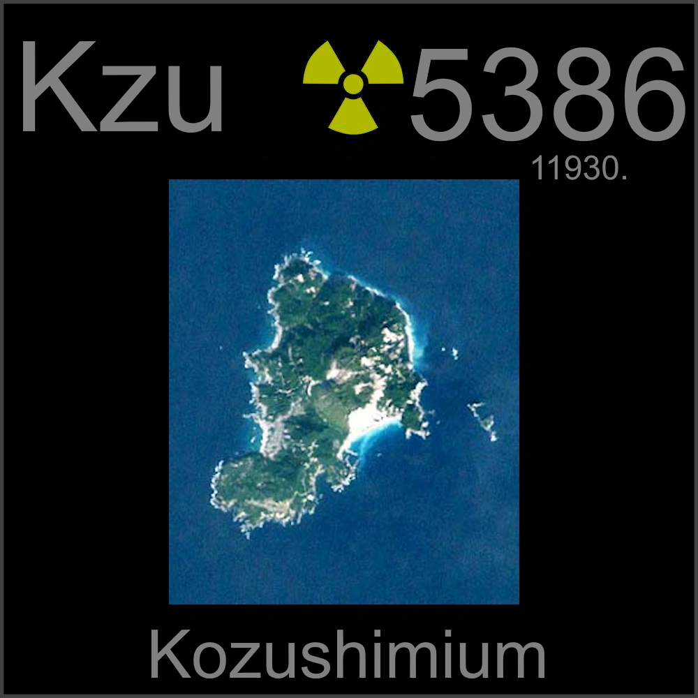 Kozushimium | Fandomium, Fan-Made Elements Wiki | Fandom