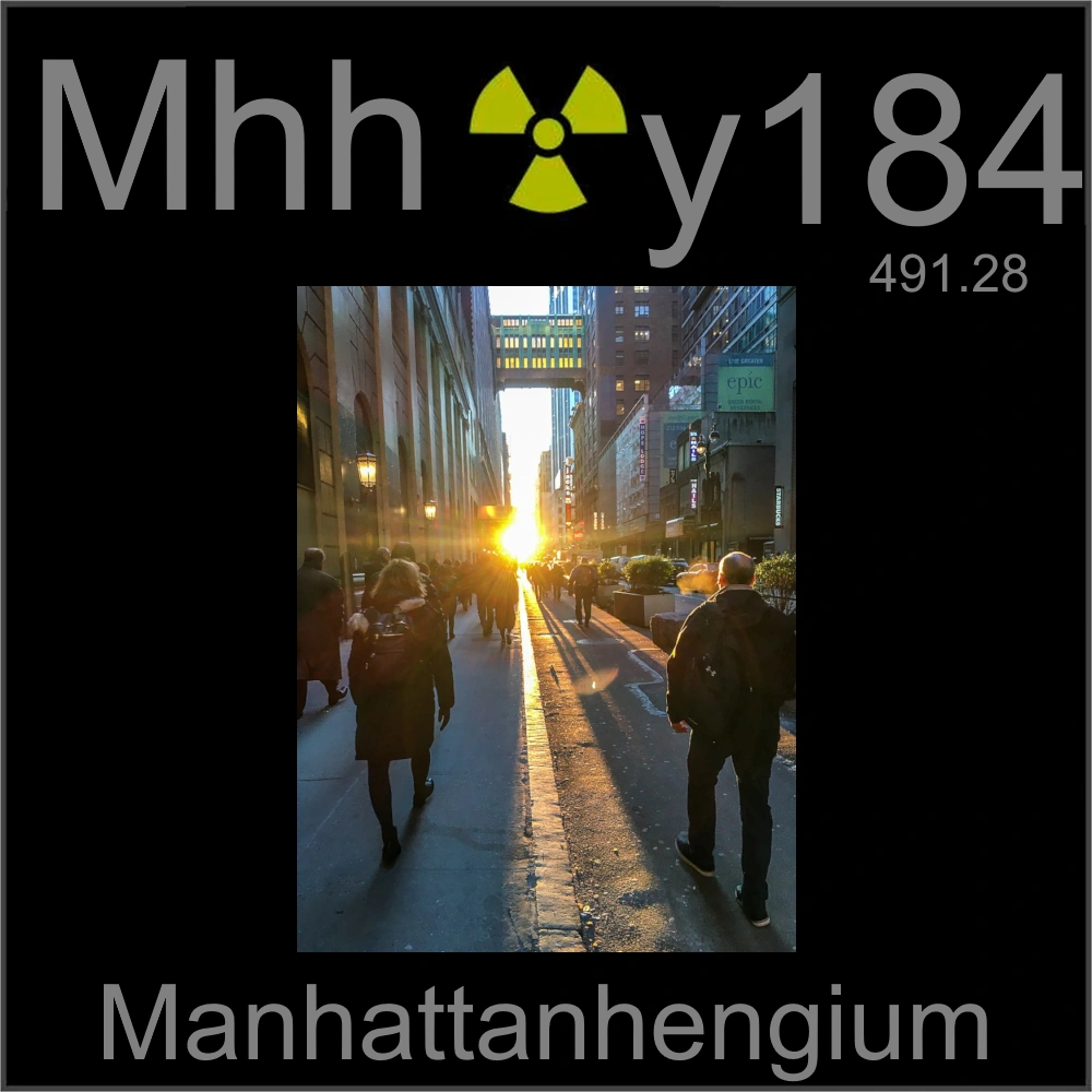 Manhattanhengium | Fandomium, Fan-Made Elements Wiki | Fandom