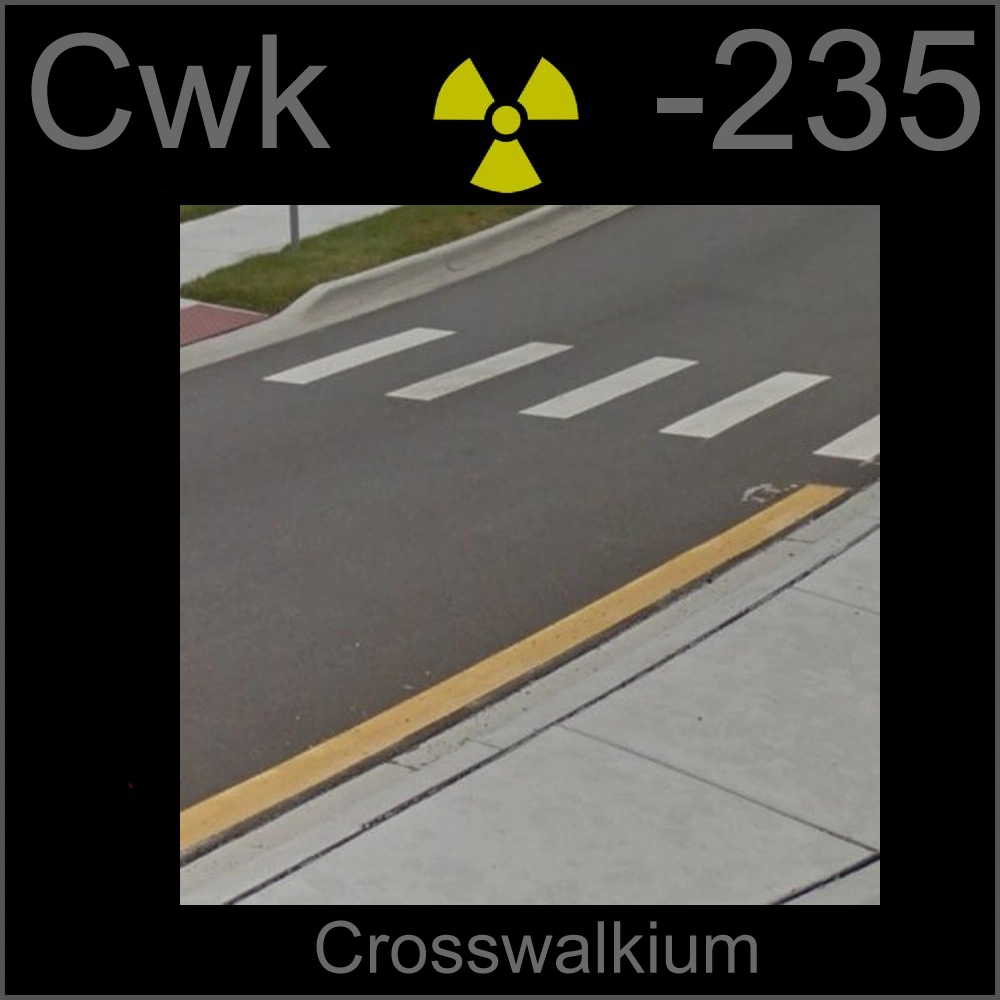 Crosswalkium | Fandomium, Fan-Made Elements Wiki | Fandom