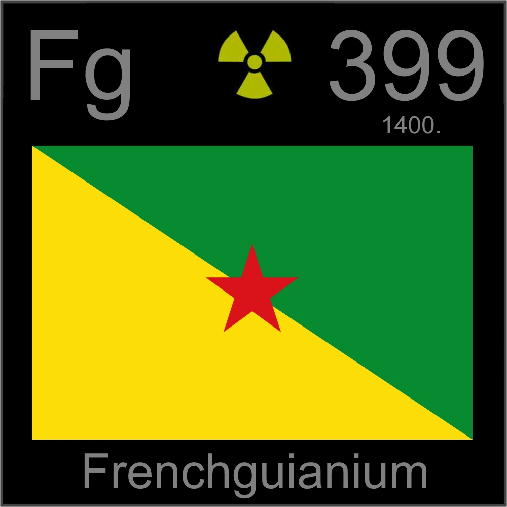 Frenchguianium | Fandomium, Fan-Made Elements Wiki | Fandom