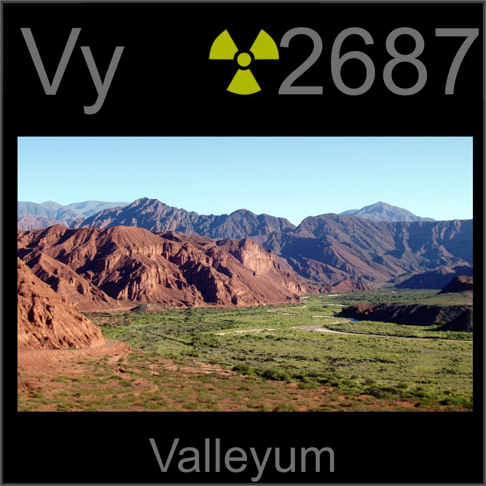 Valleyum | Fandomium, Fan-Made Elements Wiki | Fandom