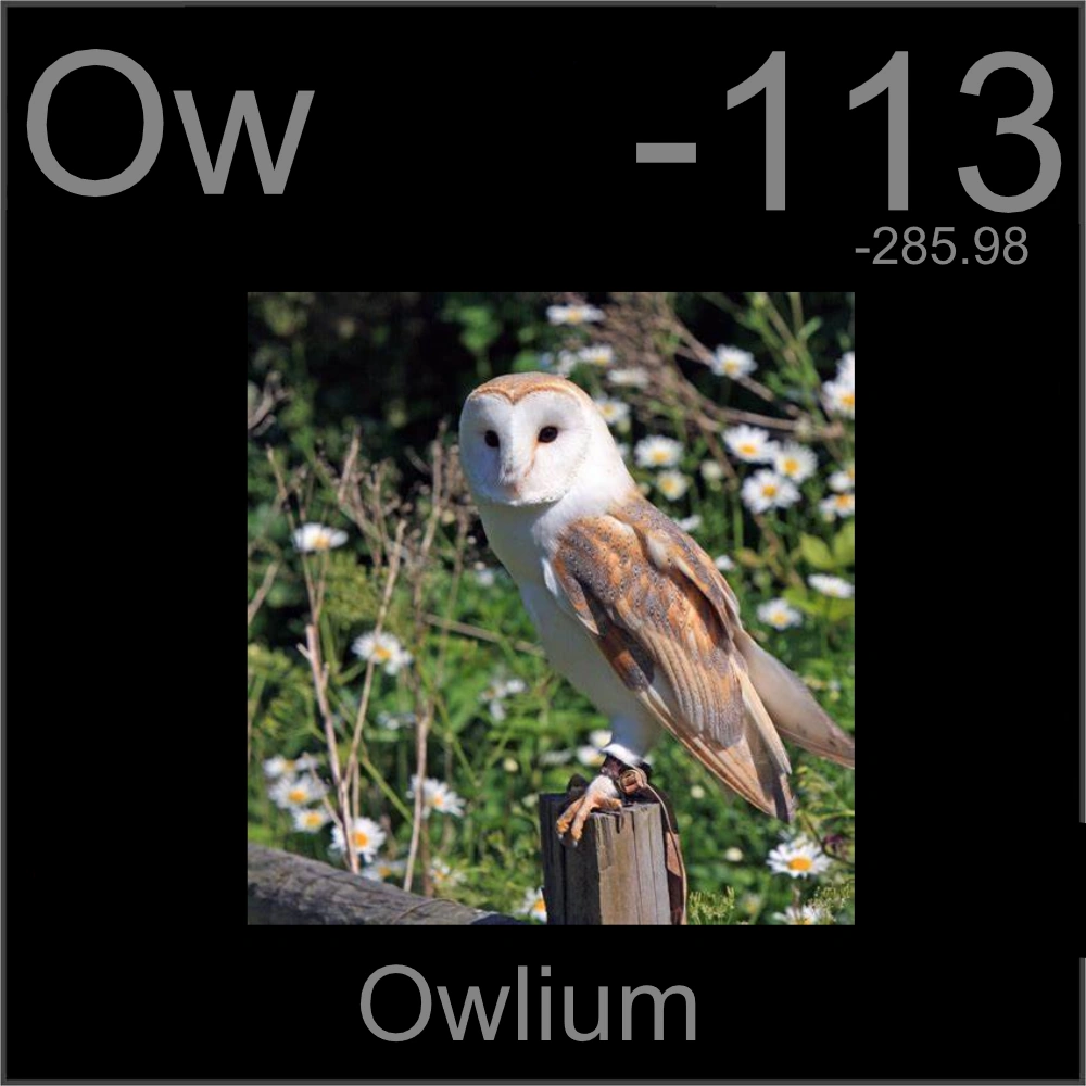 Owlium | Fandomium, Fan-Made Elements Wiki | Fandom