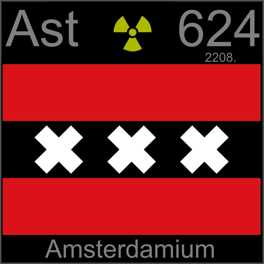 Amsterdamium | Fandomium, Fan-Made Elements Wiki | Fandom