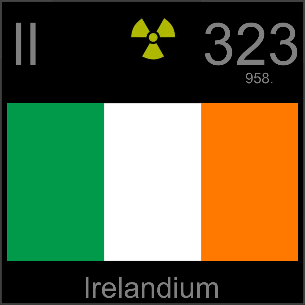 Irelandium | Fandomium, Fan-Made Elements Wiki | Fandom