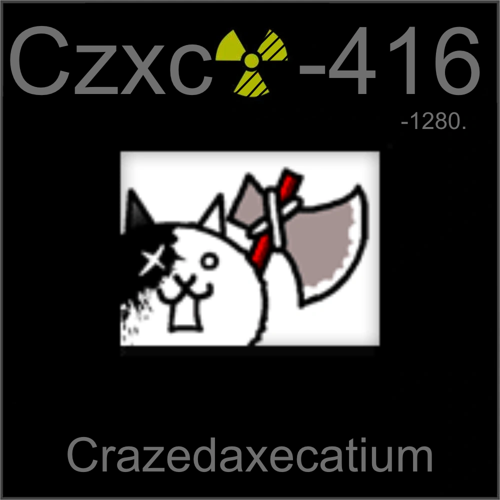 Crazedaxecatium | Fandomium, Fan-Made Elements Wiki | Fandom
