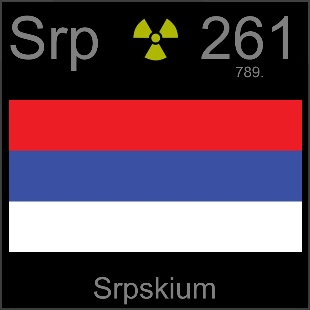 Srpskium | Fandomium, Fan-Made Elements Wiki | Fandom