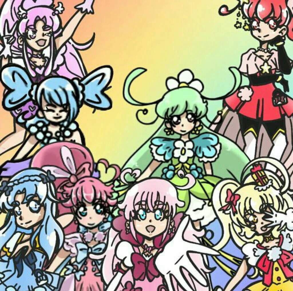 Hopefully Pretty Cure The Movie! Hopefully Precure & Living Heart ...