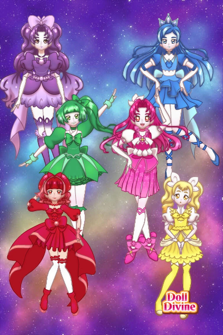 Rainbow Pretty Cure (Team) | Fandom of Pretty Cure Wiki | Fandom