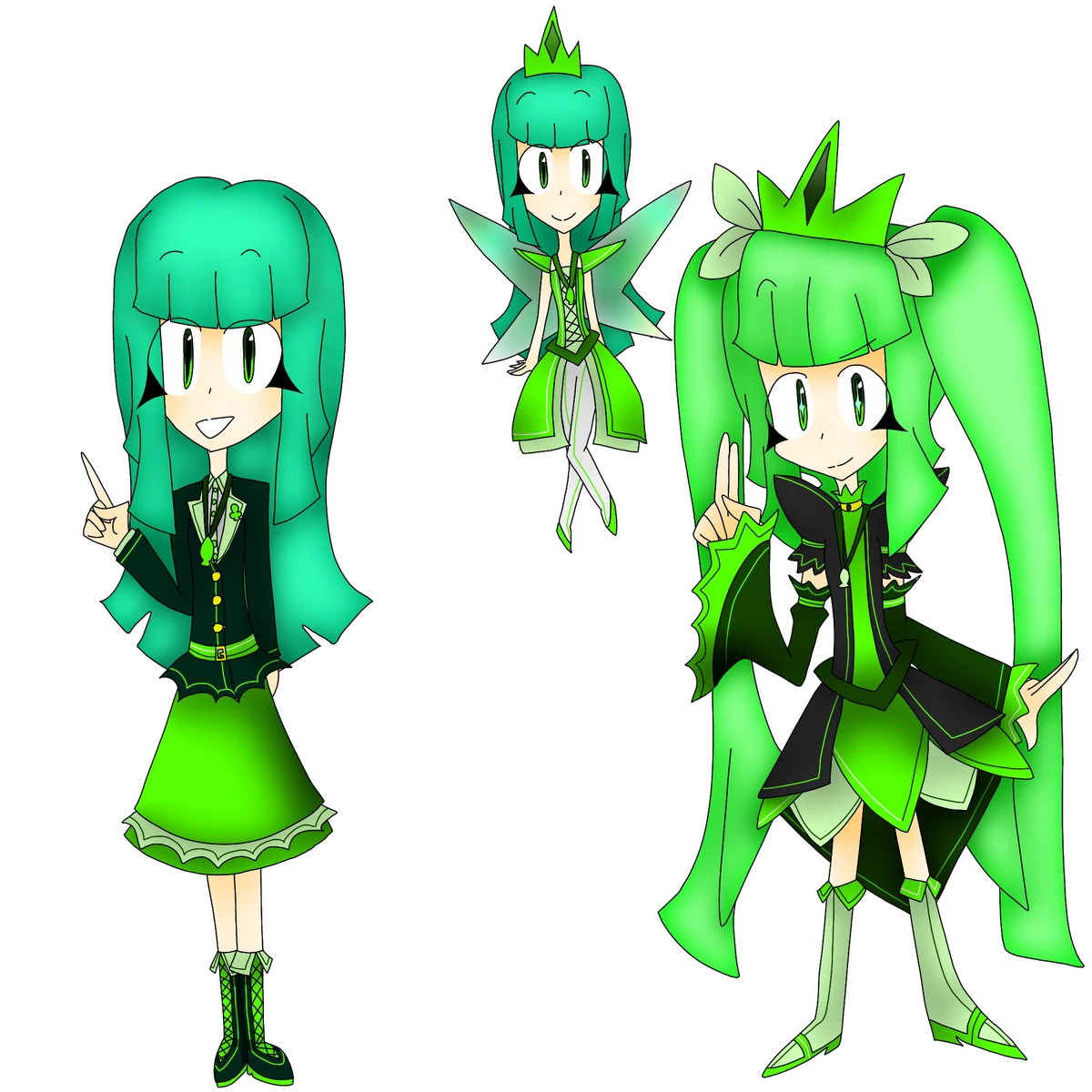 Mori Fukase (森 深瀬)/Cure Earthborn (キュア・アースボーン) - Elemental PreCure ...