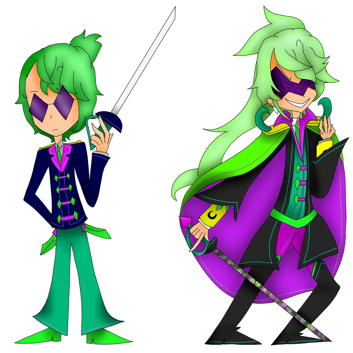 Kazuya Kageyami/Widow Knight - Elemental PreCure | Fandom of Pretty ...