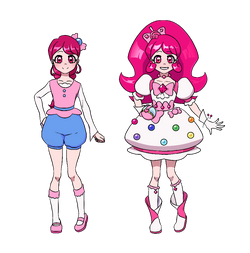 The making of Candy Crystal Precure Go! | Fandom of Pretty Cure Wiki ...