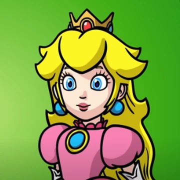 princess peach face