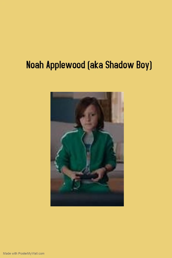 Noah Applewood (aka Shadow Boy) | Disney Group of Authors Wiki | Fandom