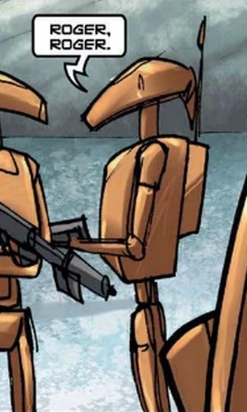 Unidentified OOM command battle droid (Hoth) | Fan Fiction | Fandom