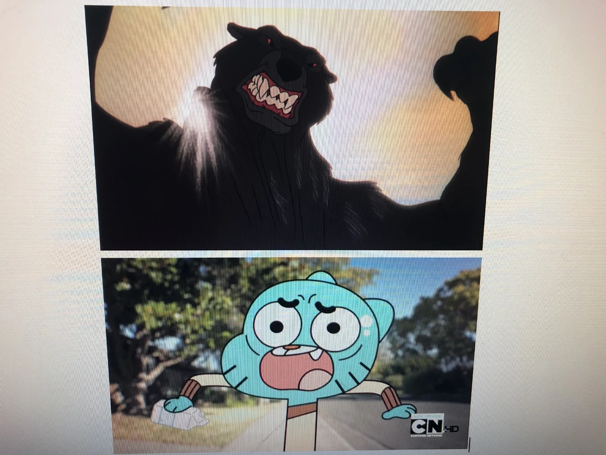 Gumball Watterson Scared of The Bear | Fan Fiction | Fandom