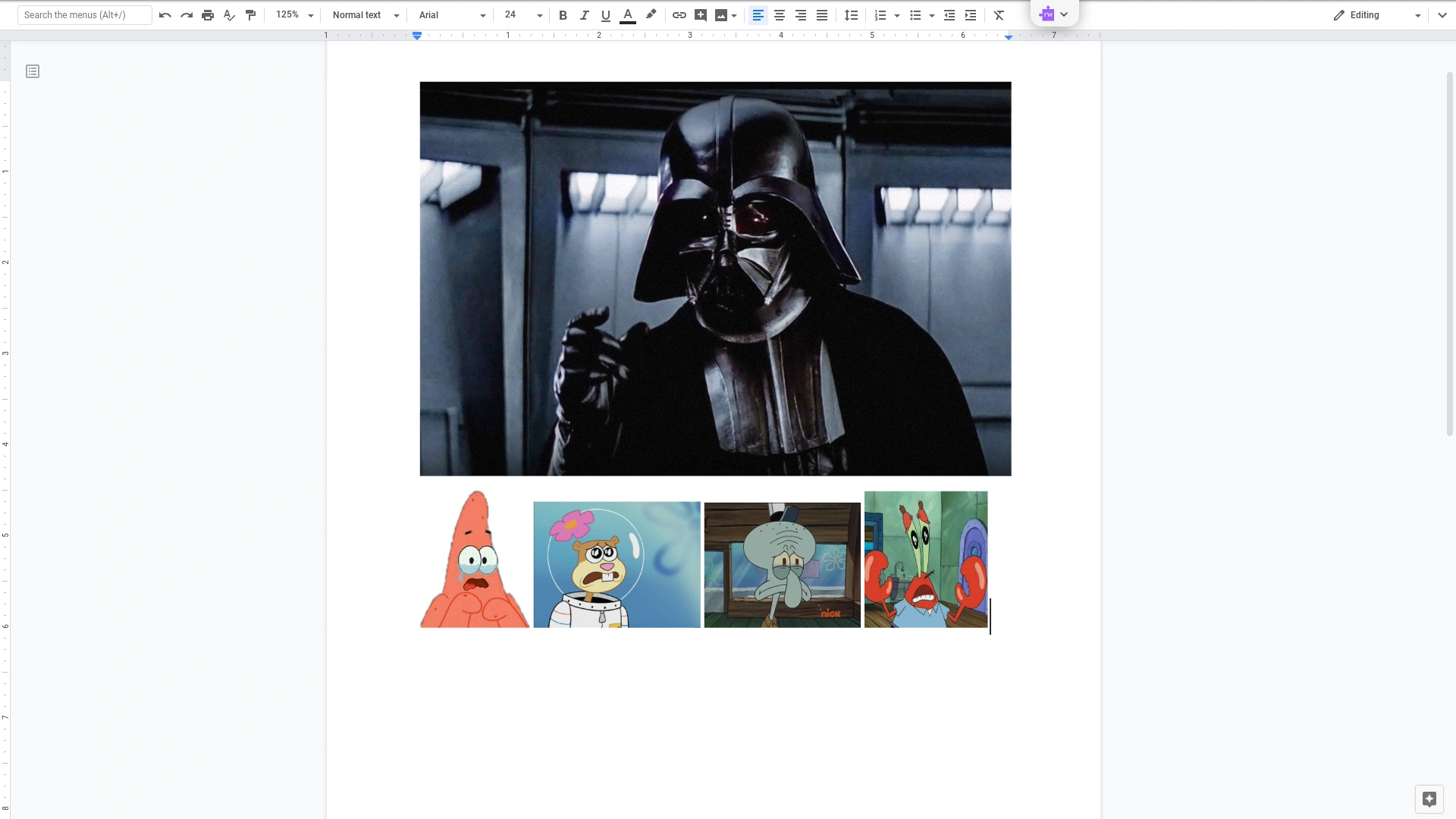 Spongebob Patrick Squidward Sandy Mr Krabs