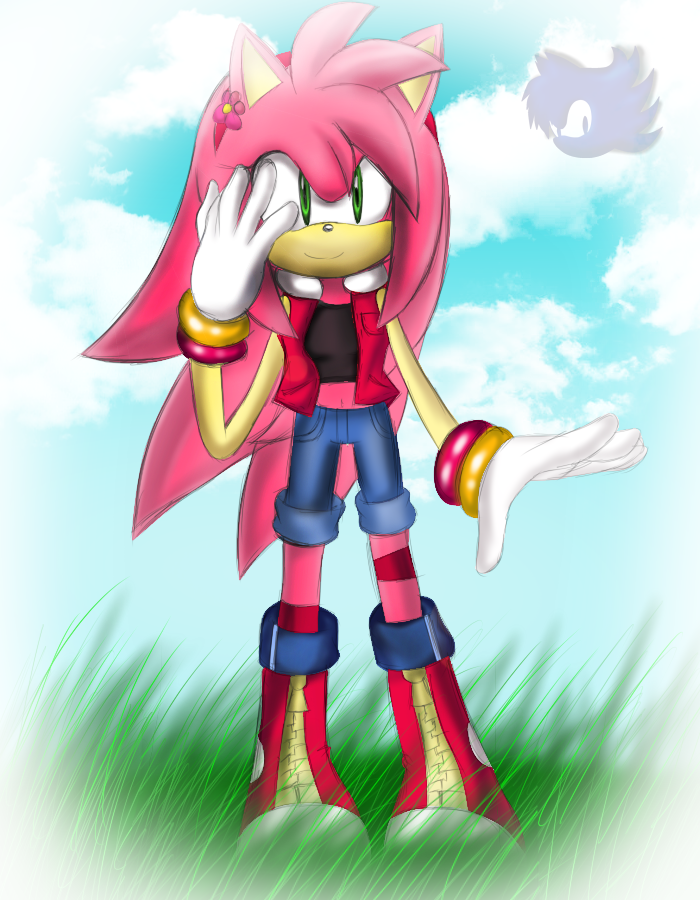 Future Amy Rose (Mobius Is Destroyed Timeline 3249) | Fan Fiction | Fandom