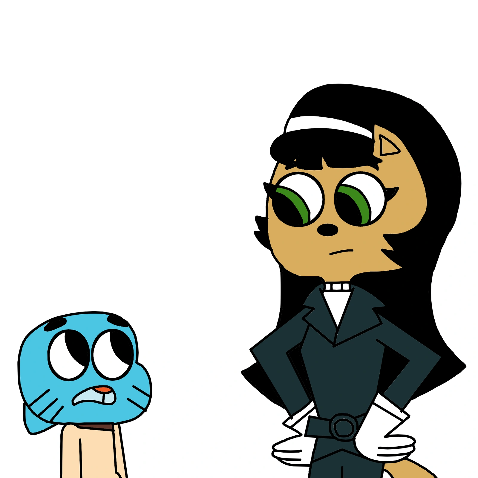 Nicole Watterson And Kitty Katswell