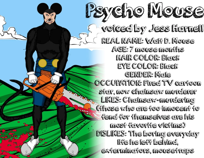 Psycho Mouse | Fan Fiction | Fandom