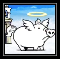 Winged Pigge (Anioł) | Fani The Battle cats Wiki | Fandom