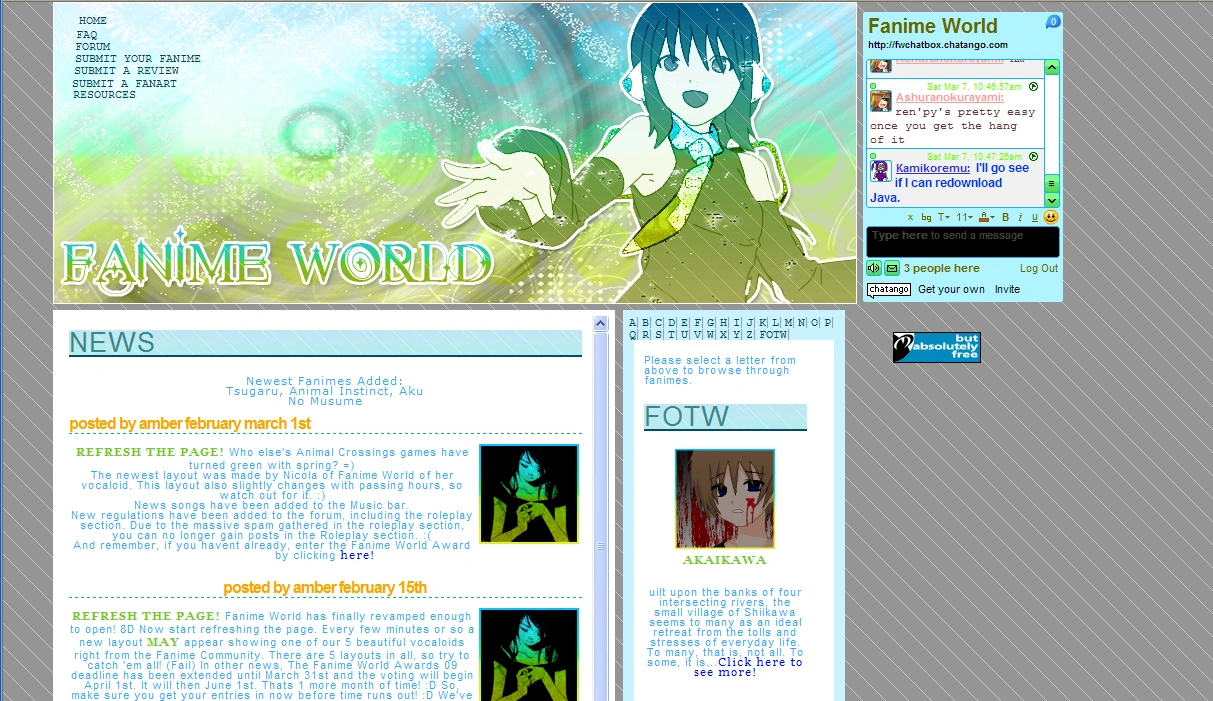Fanime World | Fanime Fan-made Anime Wiki | Fandom
