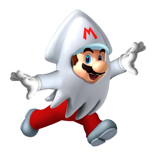 Blooper Mario | Wiki Fanintendo | Fandom