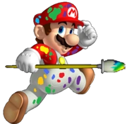 Paint Mario | Wiki Fanintendo | Fandom