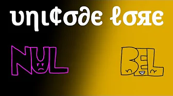 Unicode Lore (NUL-BEL) | Fanmade and official alphabet lore Wiki | Fandom