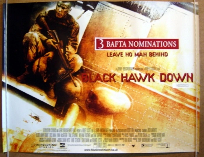 Black Hawk Down Movie Poster 2001