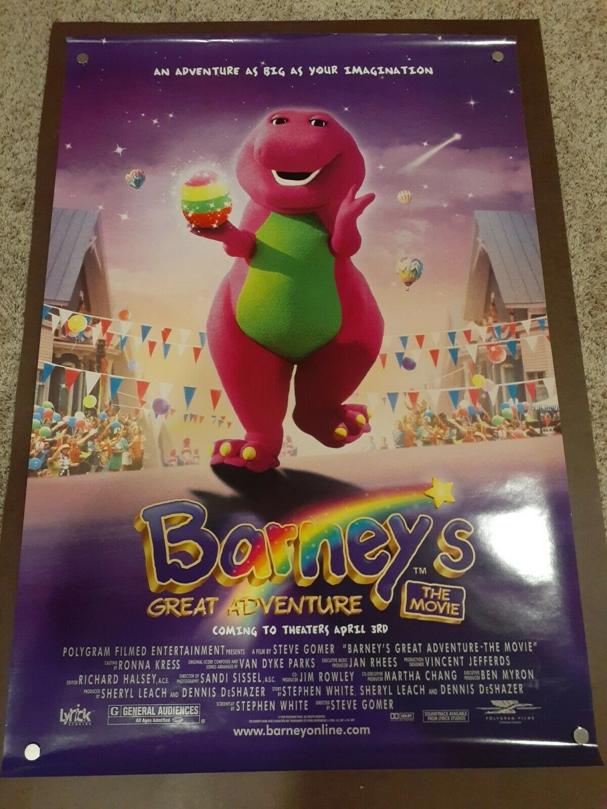 Barney's Great Adventure | Fanmade Films 4 Wiki | Fandom