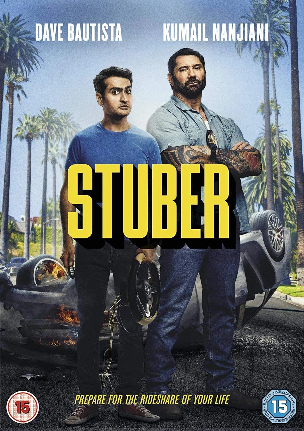 Stuber (2019, UK DVD) | Fanmade Home Media Covers Wiki | Fandom
