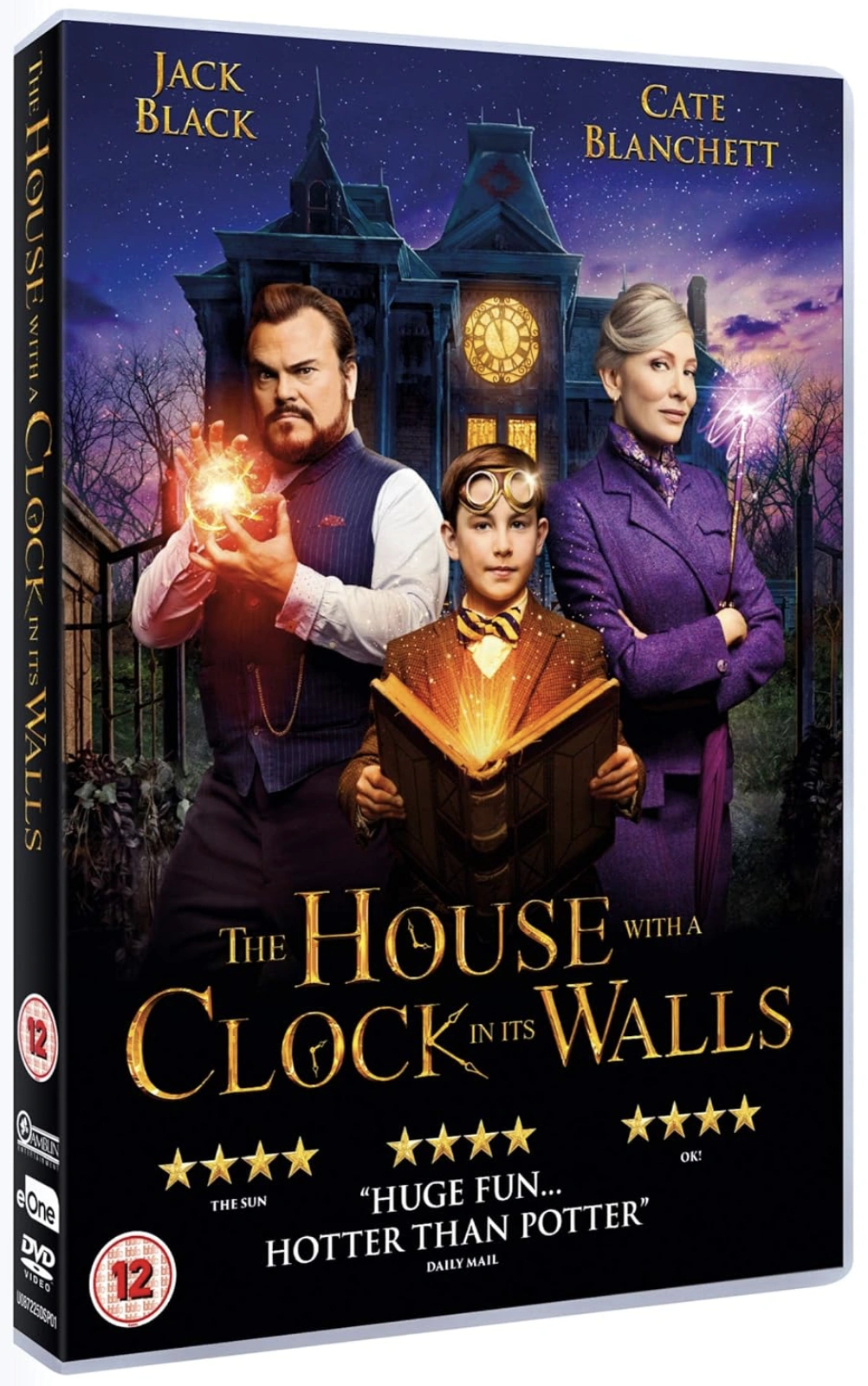 Opening to The House With A Clock In Its Walls (2018) UK DVD (2019 ...