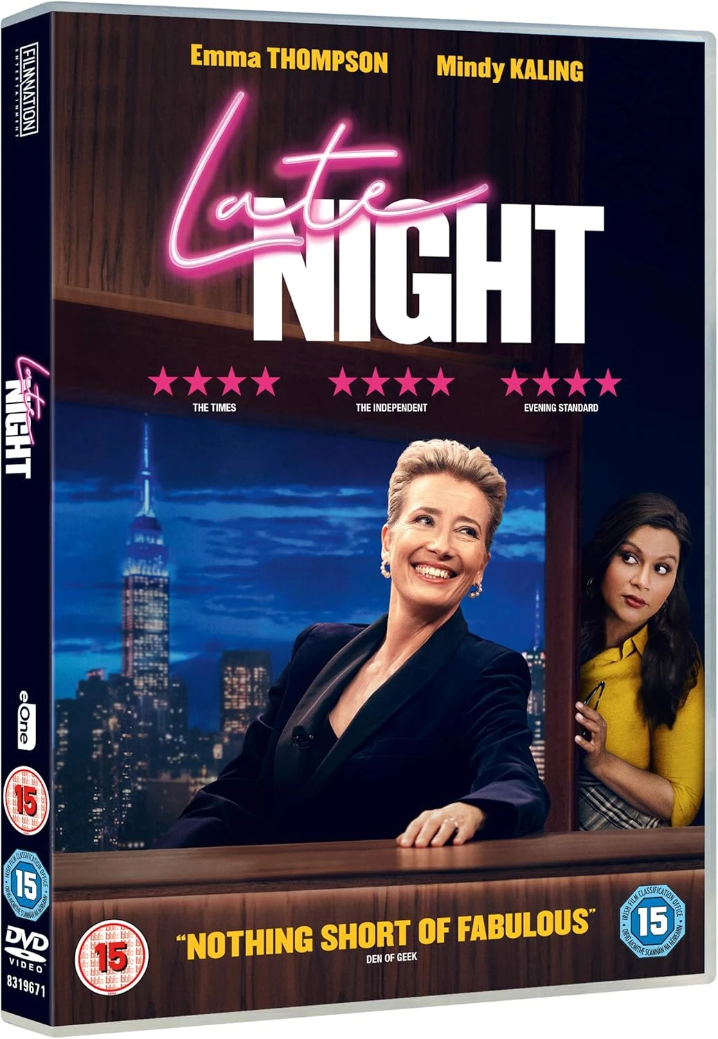 Opening to Late Night (2019) UK DVD (2019) | Fanmade Home Media ...