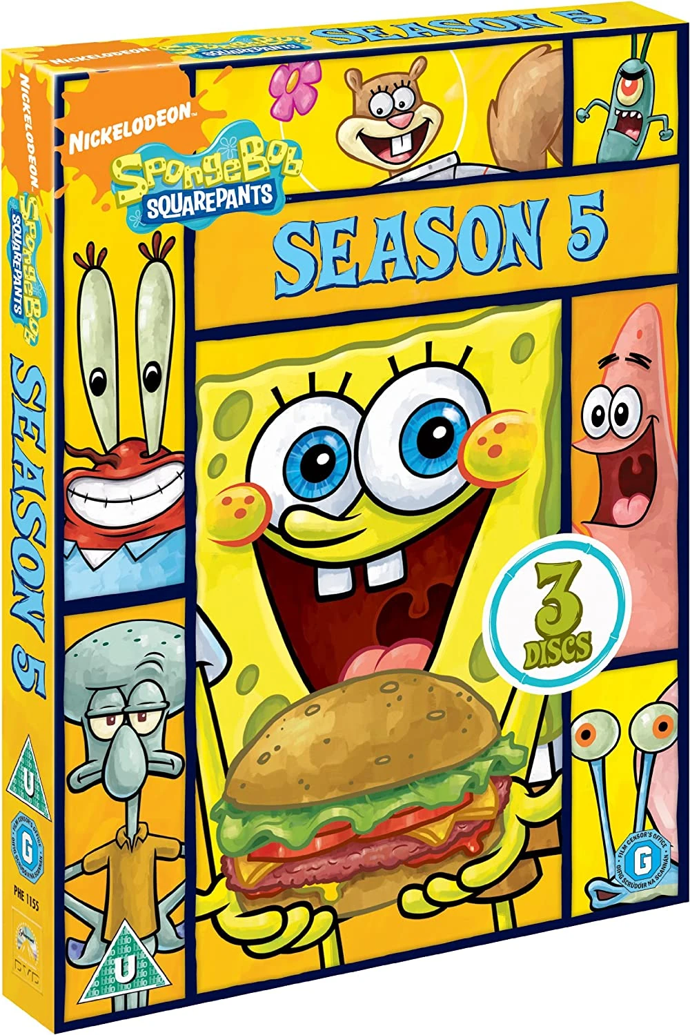 SpongeBob SquarePants: The Complete Fifth Season | Fanmade Home Media ...