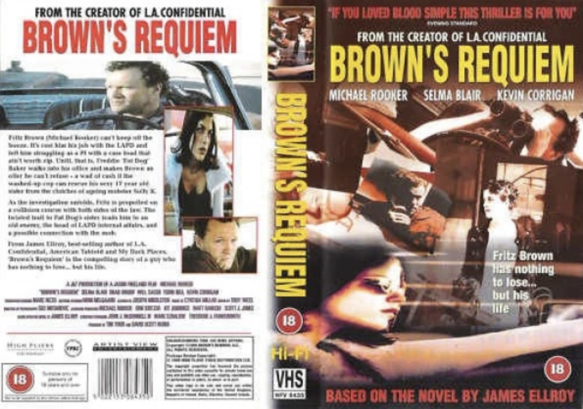 Opening to Brown's Requiem (1998) UK Rental VHS (1999) | Fanmade Home Media Releases Wiki | Fandom