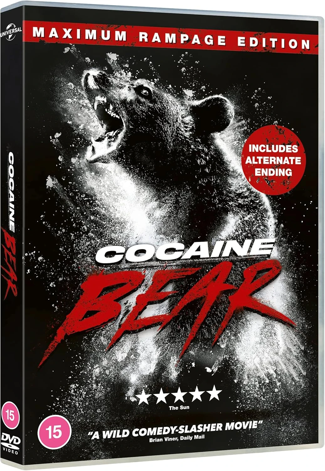 Opening to Cocaine Bear (2023) UK DVD (2023) | Fanmade Home Media ...